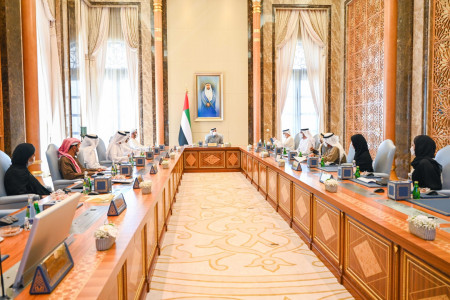 Mansour bin Zayed chairs EIA's board meeting | Emirates News Agency
