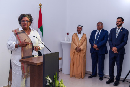 Prime Minister of Barbados inaugurates embassy in Abu Dhabi | Emirates ...