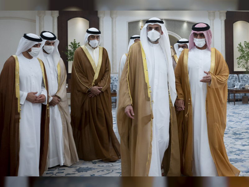 Mohammed bin Rashid, Mohamed bin Zayed receive Rulers of Emirates on ...