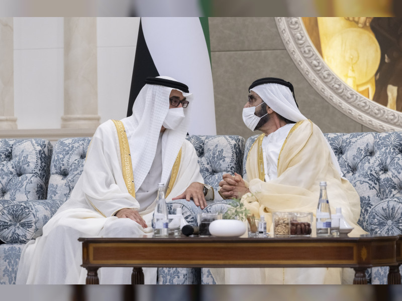 Mohammed bin Rashid, Mohamed bin Zayed receive Rulers of Emirates on ...
