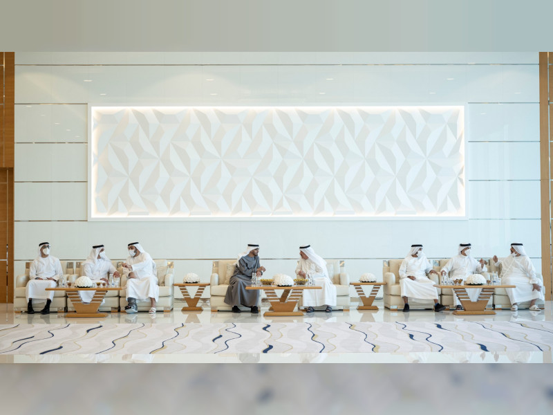 UAE President visits Umm Al Qaiwain Ruler | Emirates News Agency