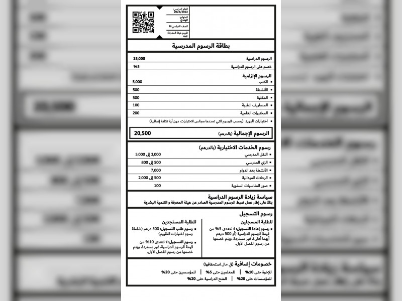KHDA publishes School Fees Fact Sheet for all private schools in Dubai ...