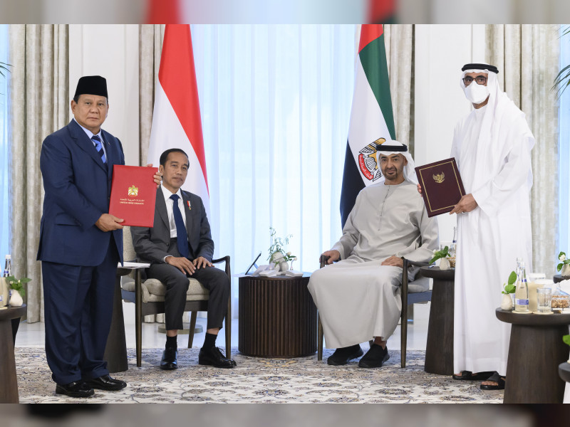 UAE President, Indonesian President witness signing of Comprehensive ...