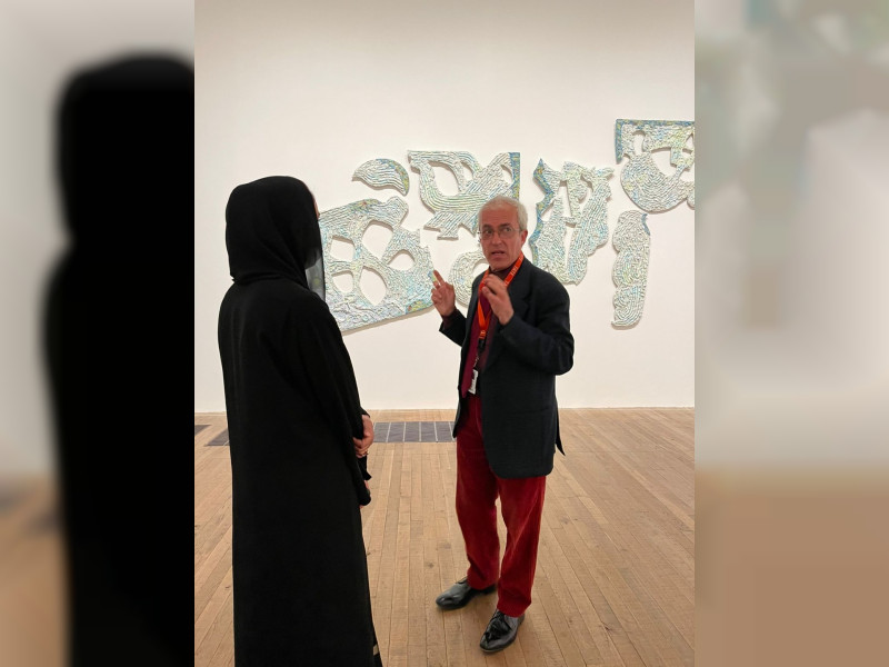 Shamma bint Mohammed visits Tate Modern and London National Gallery ...