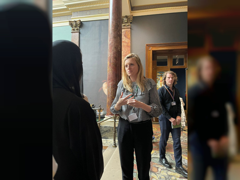 Shamma bint Mohammed visits Tate Modern and London National Gallery ...