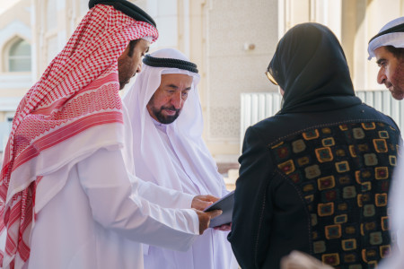 Sharjah Ruler inspects construction progress on Kalba University’s new ...