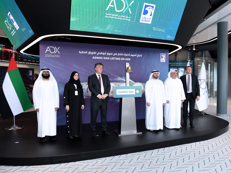 ADNOC Gas lists on ADX in Abu Dhabi’s largest-ever market debut ...
