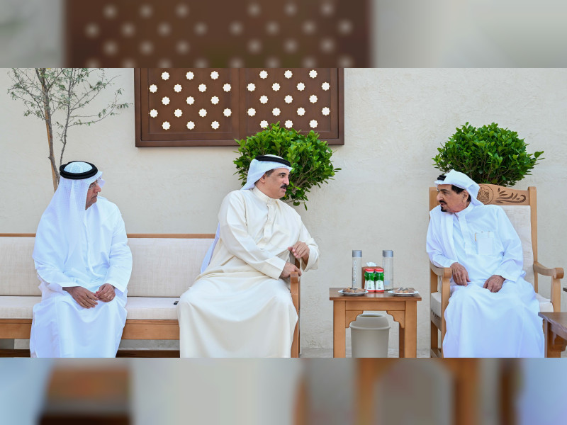 Ajman Ruler receives Bahraini Ambassador | Emirates News Agency