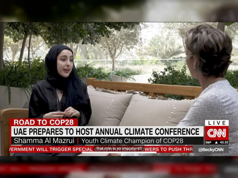 Shamma Al Mazrui highlights pivotal role of youth in global climate ...