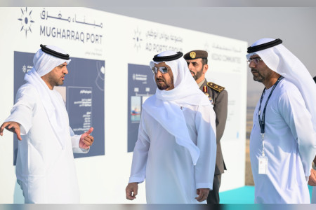 Hamdan bin Zayed inaugurates Mugharraq Port in Al Dhannah, tours AD ...