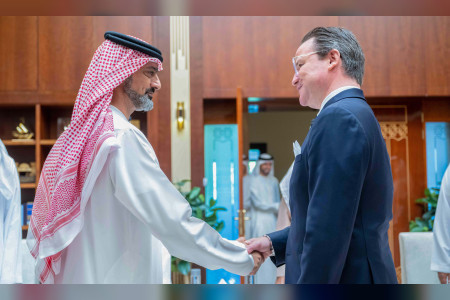 Ajman Crown Prince receives Ambassador of Belgium | Emirates News Agency