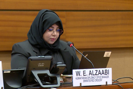 UAE highlights its humanitarian role and health response to COVID-19 ...