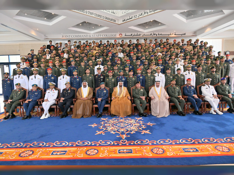 Nahyan bin Zayed attends graduation of 32nd batch of UAE Joint Command ...