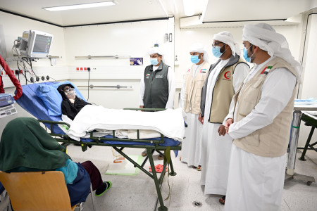 UAE humanitarian delegation visits Chad-based Emirati field hospital's ...