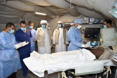 UAE humanitarian delegation visits Chad-based Emirati field hospital in ...