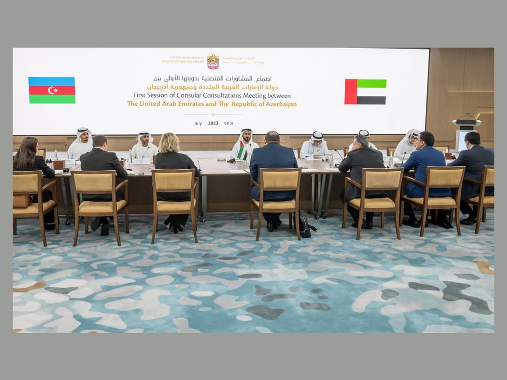 UAE, Azerbaijan hold first consular consultations meeting | Emirates ...