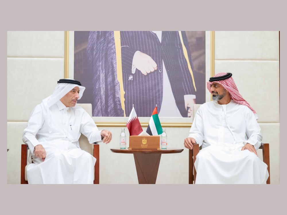 Ajman Crown prince receives Qatari Ambassador | Emirates News Agency