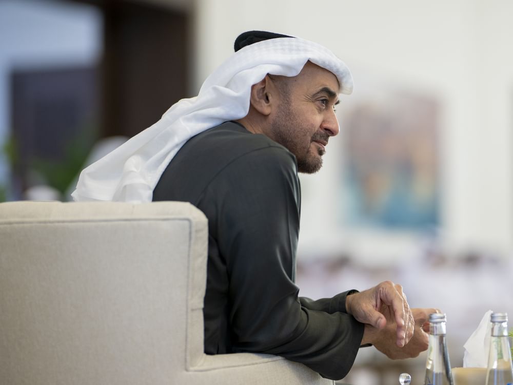UAE President receives Ruler of Umm Al Qaiwain | Emirates News Agency