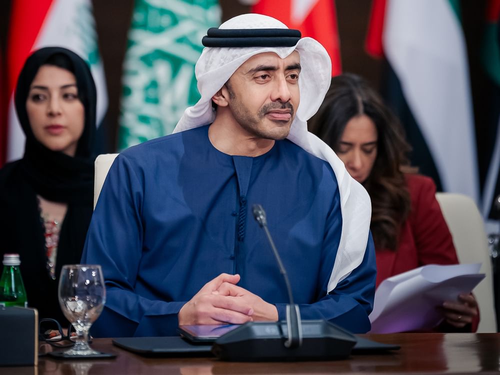 Abdullah bin Zayed attends Aqaba Ministerial Meetings on Syria ...
