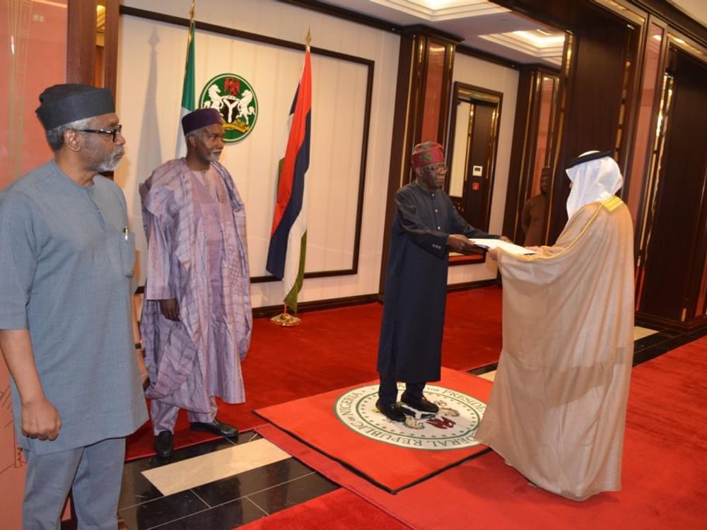 UAE Ambassador presents credentials to President of Nigeria | Emirates ... UAE Ambassador presents credentials to President of Nigeria | Emirates ...