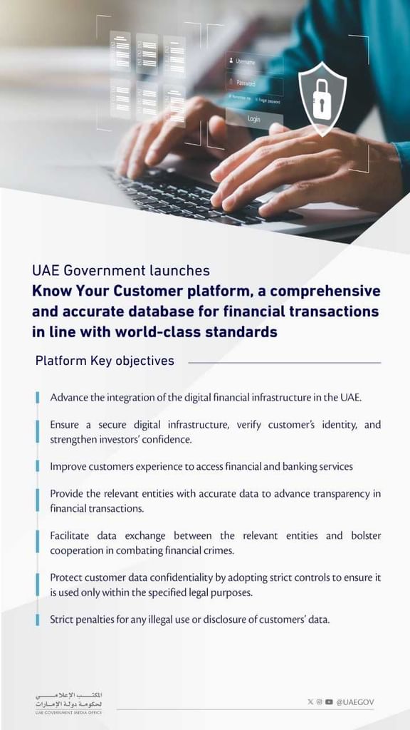 UAE Government launches KYC platform for enhanced financial data ...