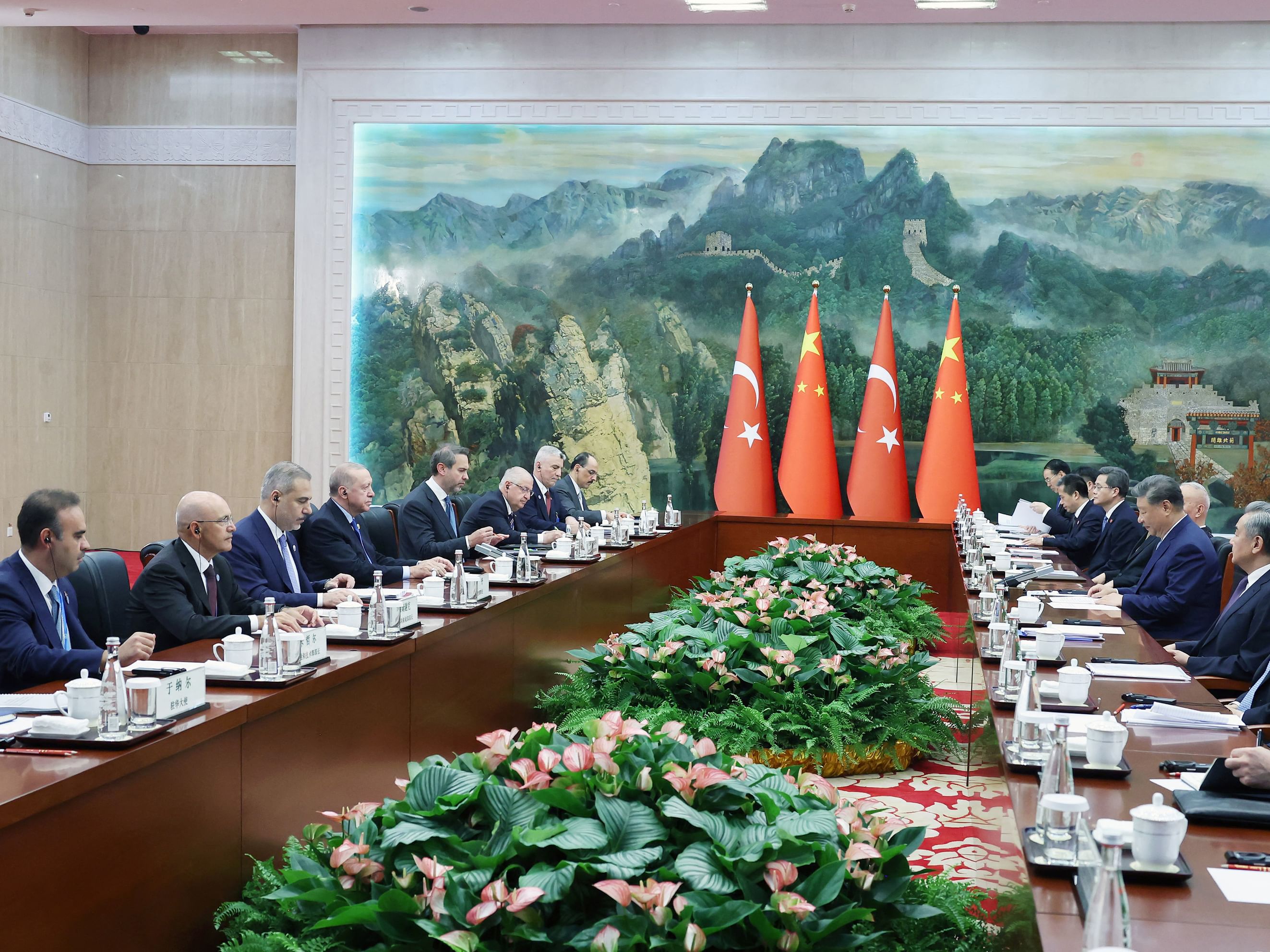 Turkish, Chinese presidents discuss latest developments in Gaza, Syria ...