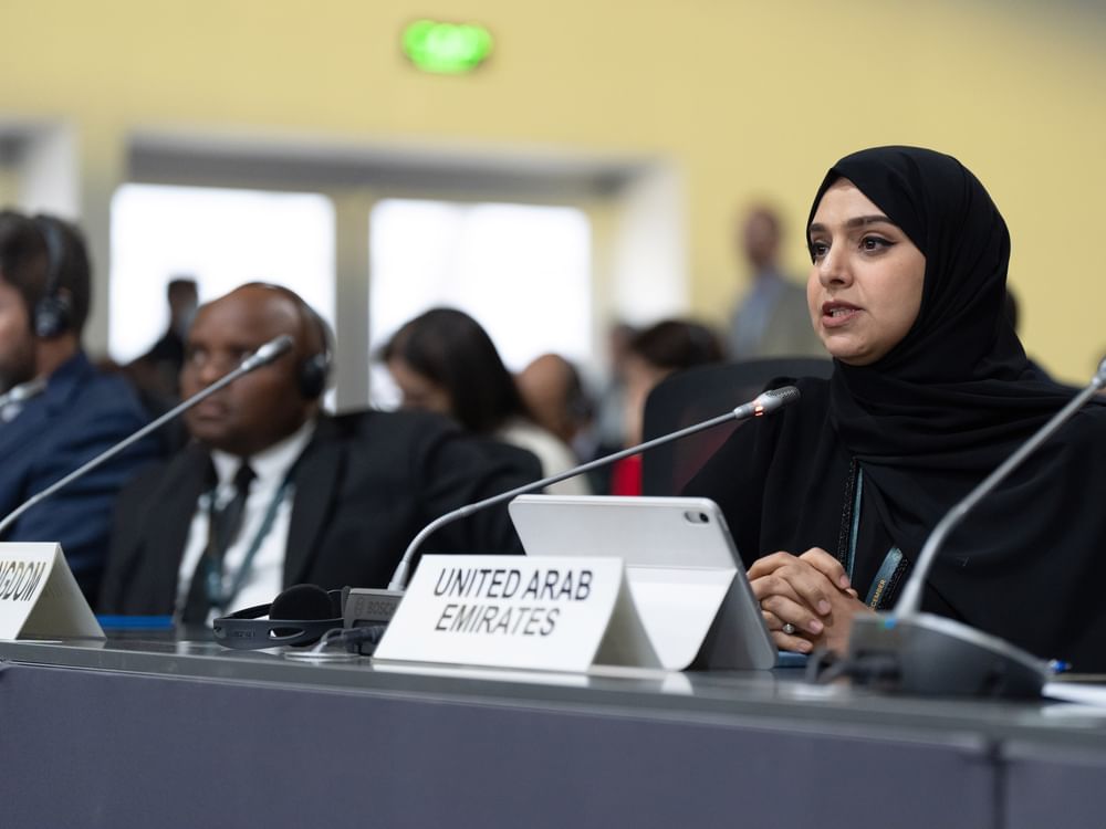 Amna Al Dahak outlines UAE’s vision for tackling drought, enhancing ...