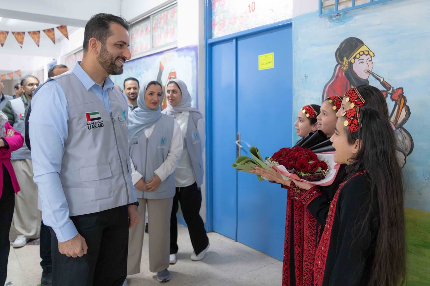 Sultan bin Ahmed tours Palestinian refugee camp in Jordan | Emirates ...
