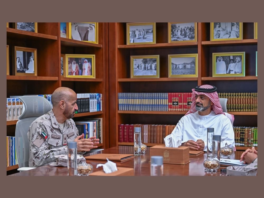 Ajman CP receives National Guard Commander | Emirates News Agency